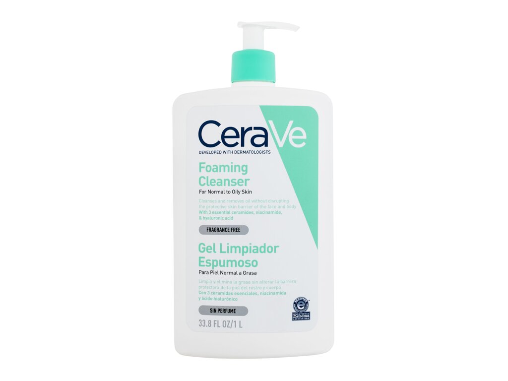 CeraVe Facial Cleansers Foaming Cleanser 1000 ml – MrRizz